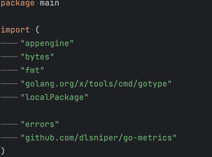 Code Style Go GoLand Documentation
