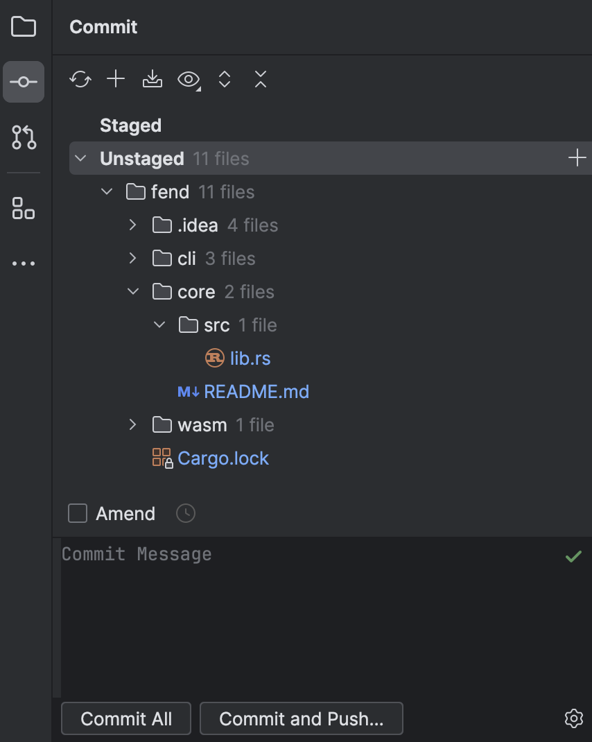 Commit And Push Changes To Git Repository RustRover Documentation