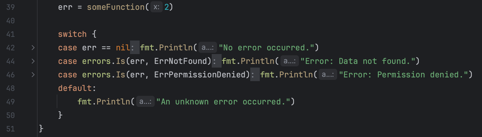 Code Folding GoLand Documentation