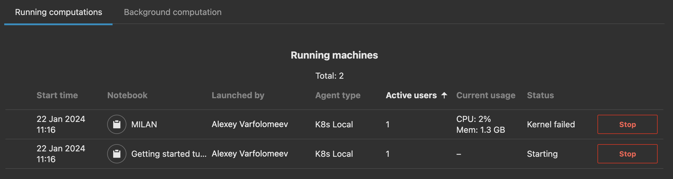 Computations | Datalore Documentation