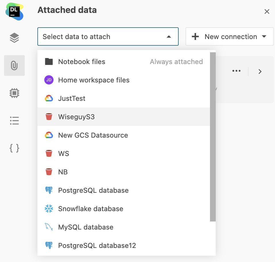 Use cloud storage data sources | Datalore Documentation