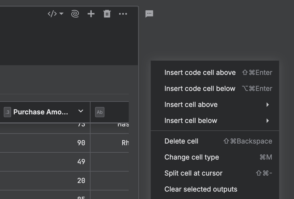 Quick start tutorial | Datalore Documentation
