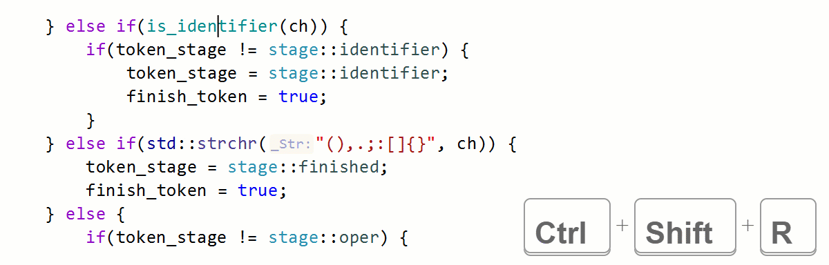 Refactorings for C++ | ReSharper Documentation