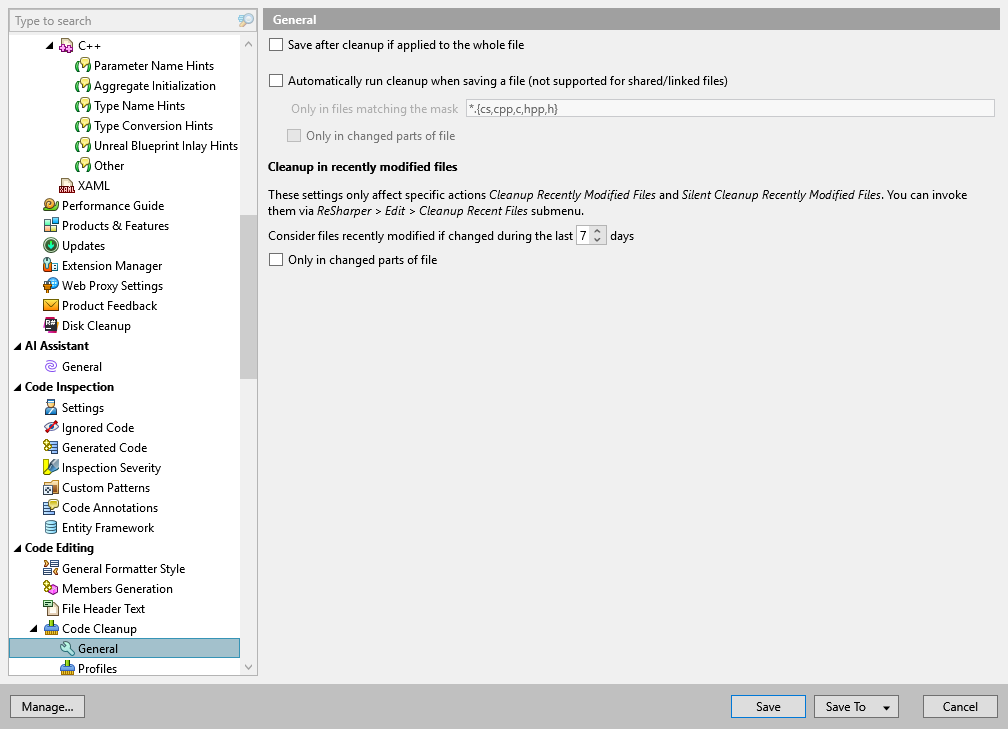 General Resharper Documentation
