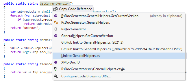 Source Browsing | ReSharper Documentation