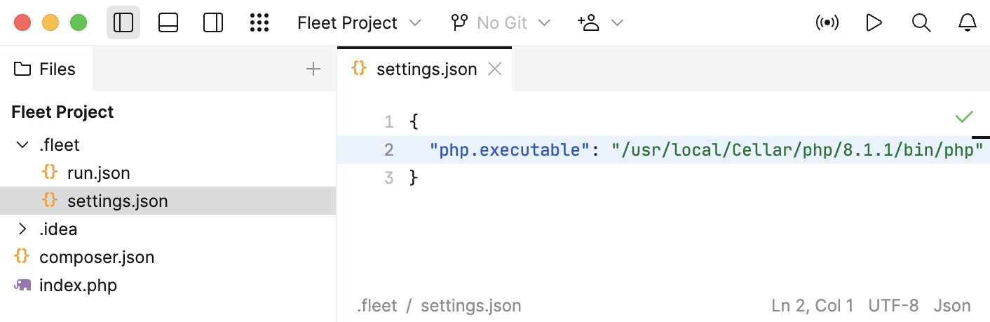 Getting Started With Php Jetbrains Fleet 2639