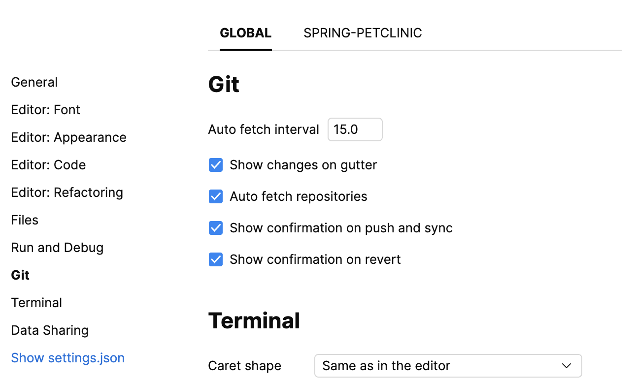 Set up a Git repository | JetBrains Fleet Documentation Set up a Git repository | JetBrains Fleet Documentation