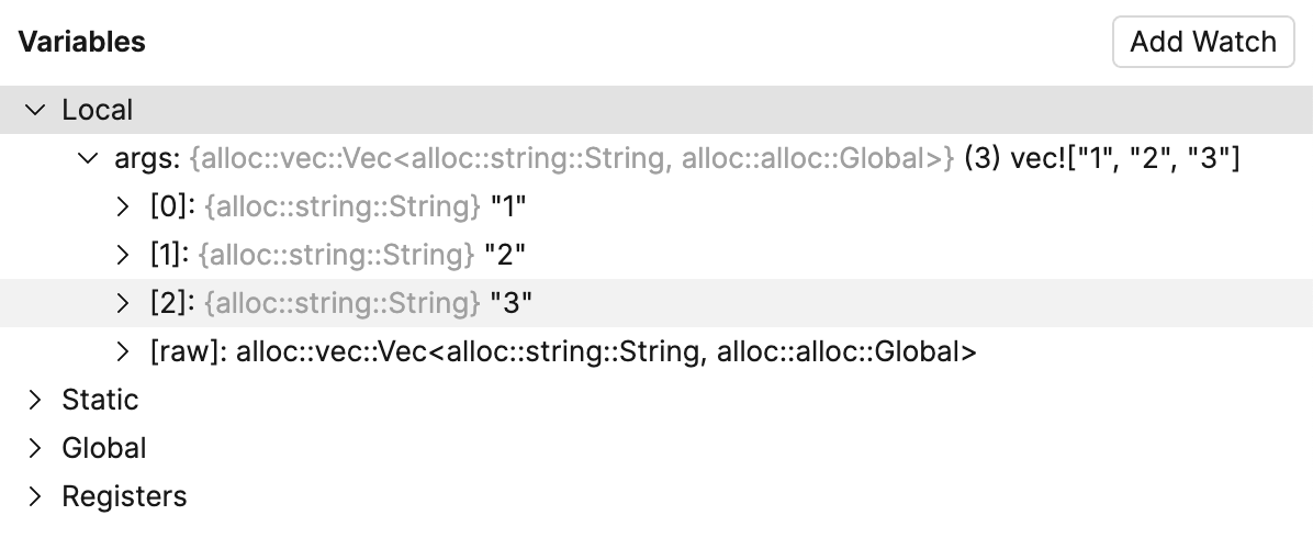 Debug Rust code | JetBrains Fleet Documentation
