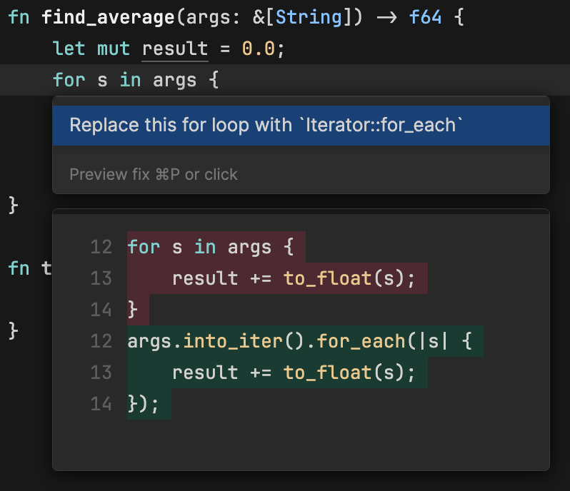 Coding assistance in Rust | JetBrains Fleet Documentation