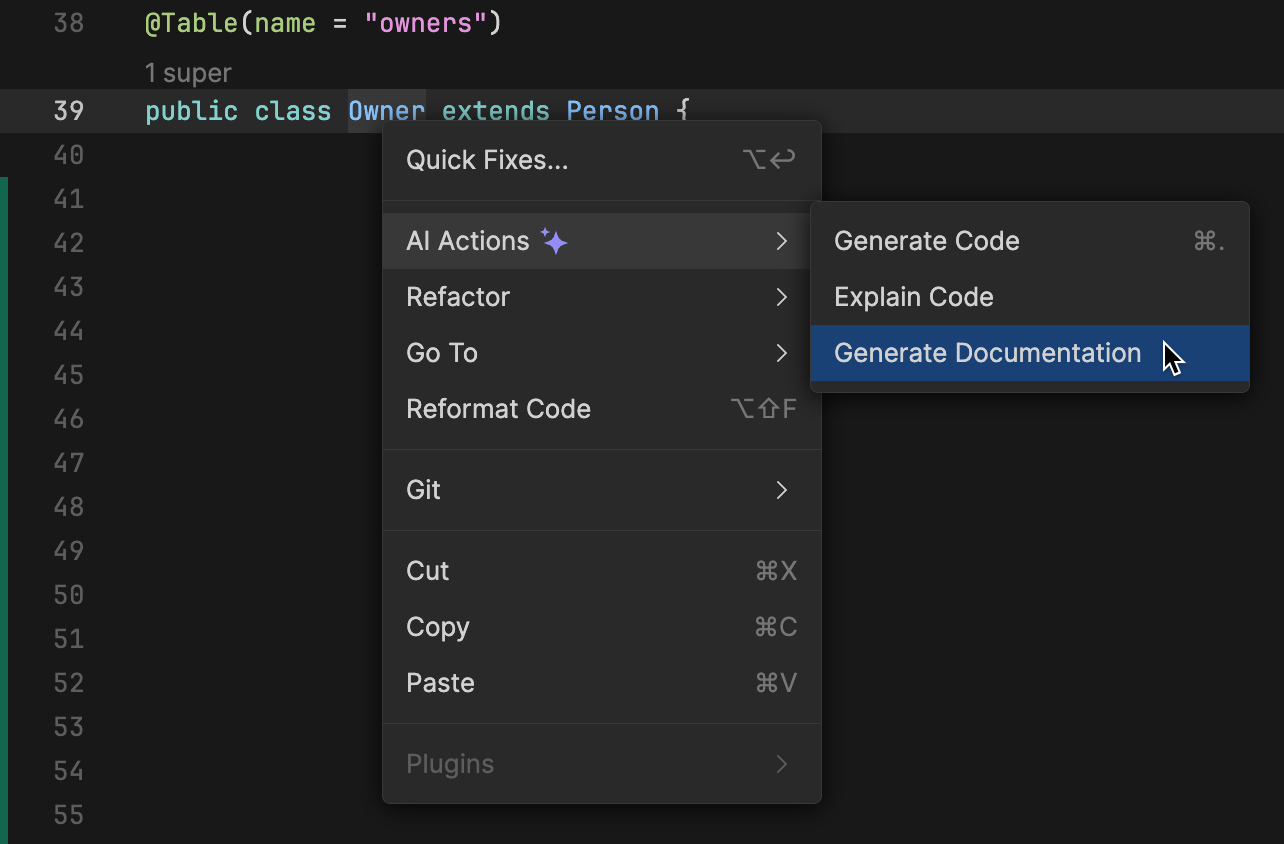AI Assistant | JetBrains Fleet Documentation