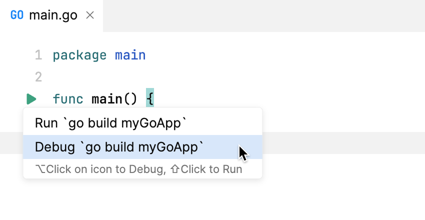Getting started with Go | JetBrains Fleet Documentation