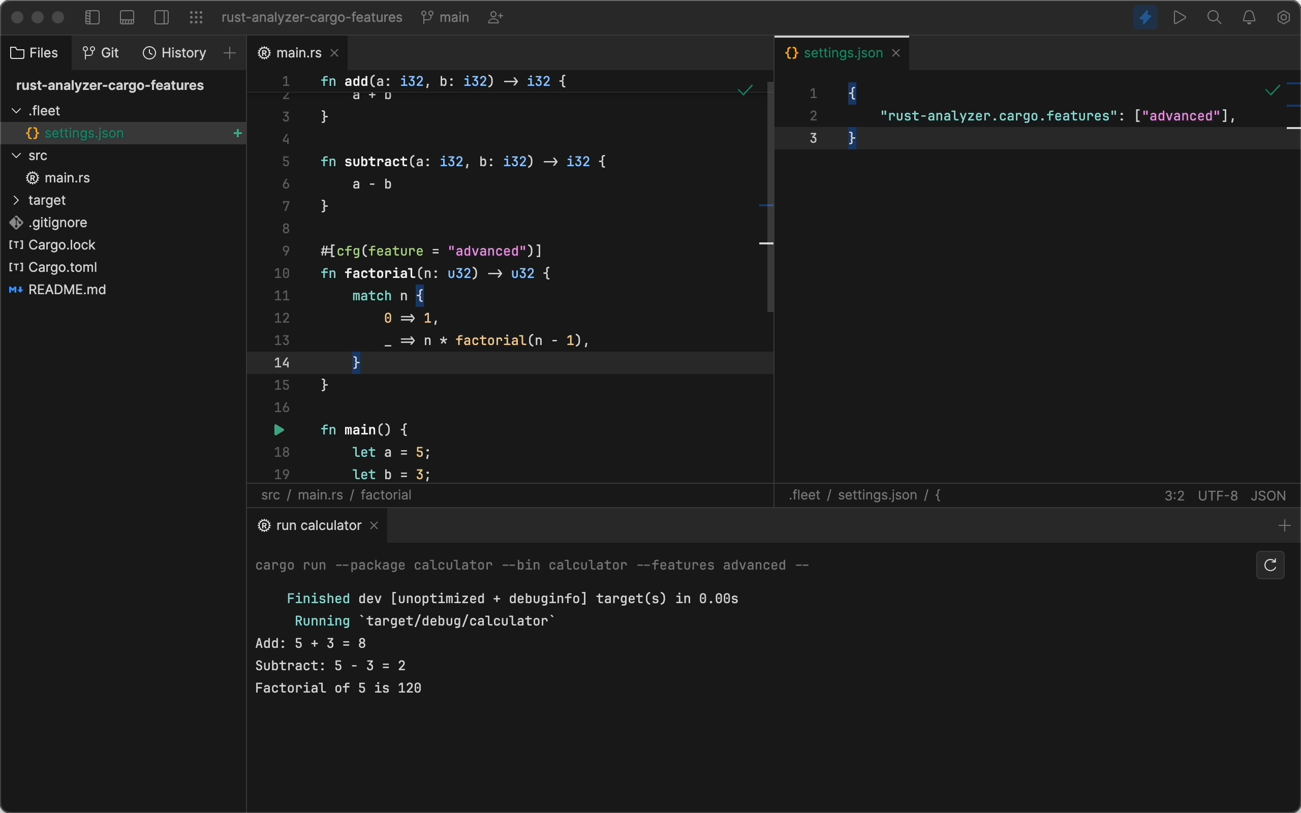 Using rust-analyzer | JetBrains Fleet Documentation