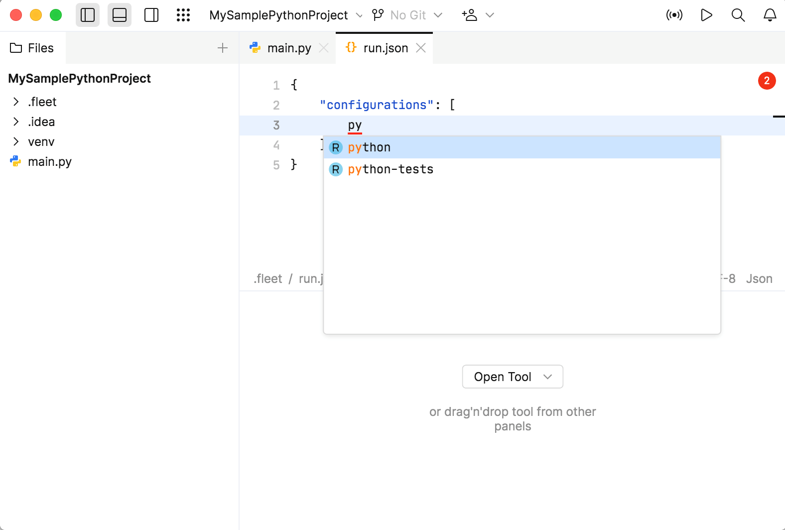 Run Python Code Jetbrains Fleet Documentation 