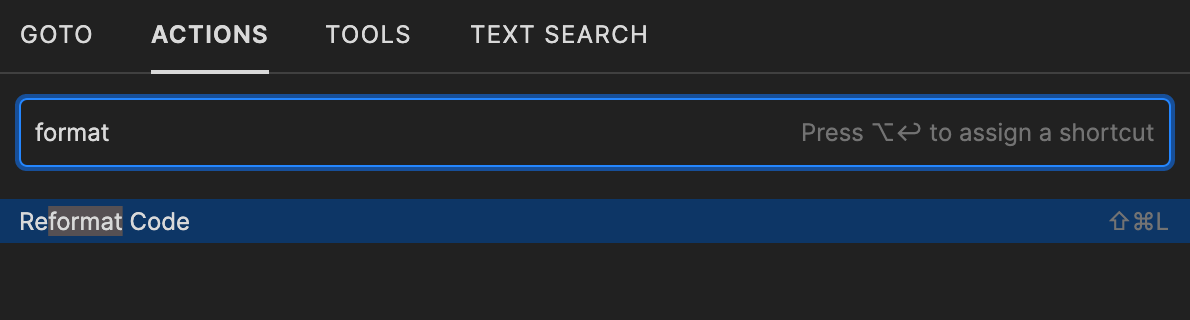 Format code | JetBrains Fleet Documentation