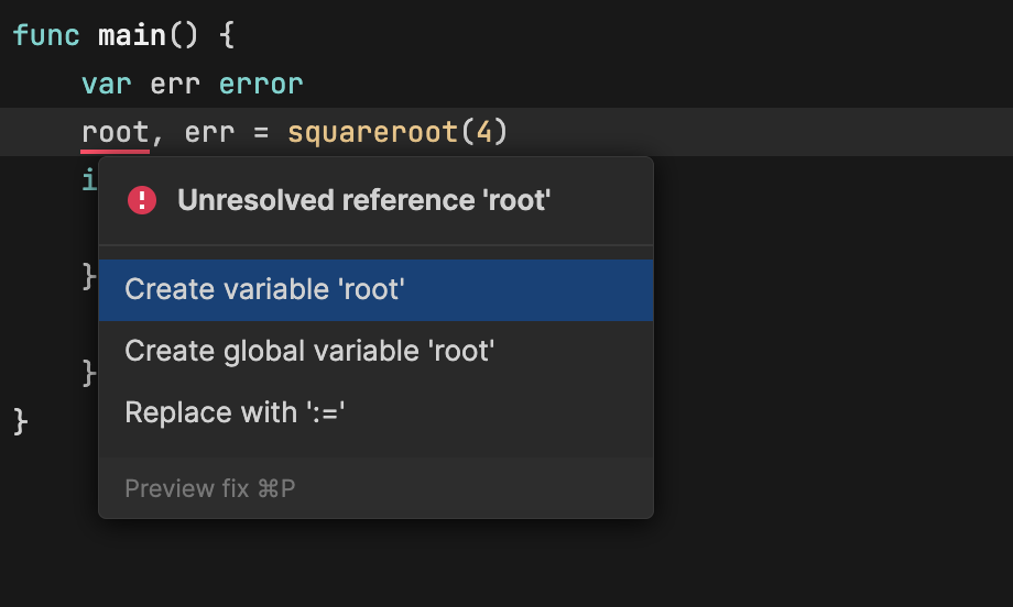 Coding Assistance In Go Jetbrains Fleet Documentation