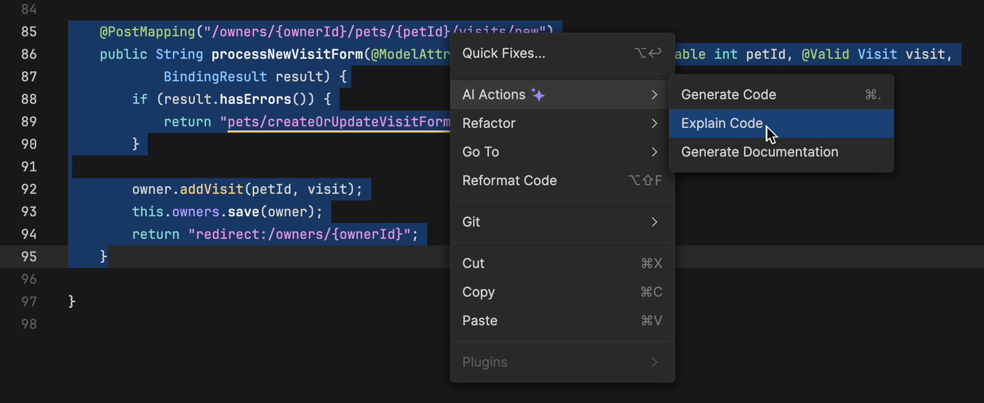 AI Assistant | JetBrains Fleet Documentation