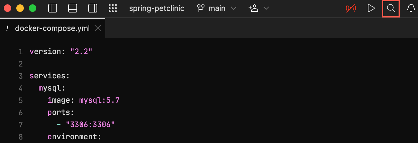 Search and navigate | JetBrains Fleet Documentation