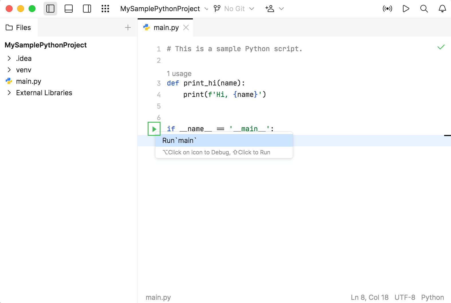 Getting started with Python | JetBrains Fleet Documentation