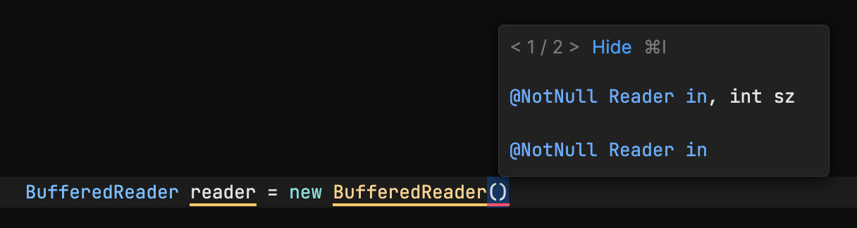 Coding assistance in Java | JetBrains Fleet Documentation