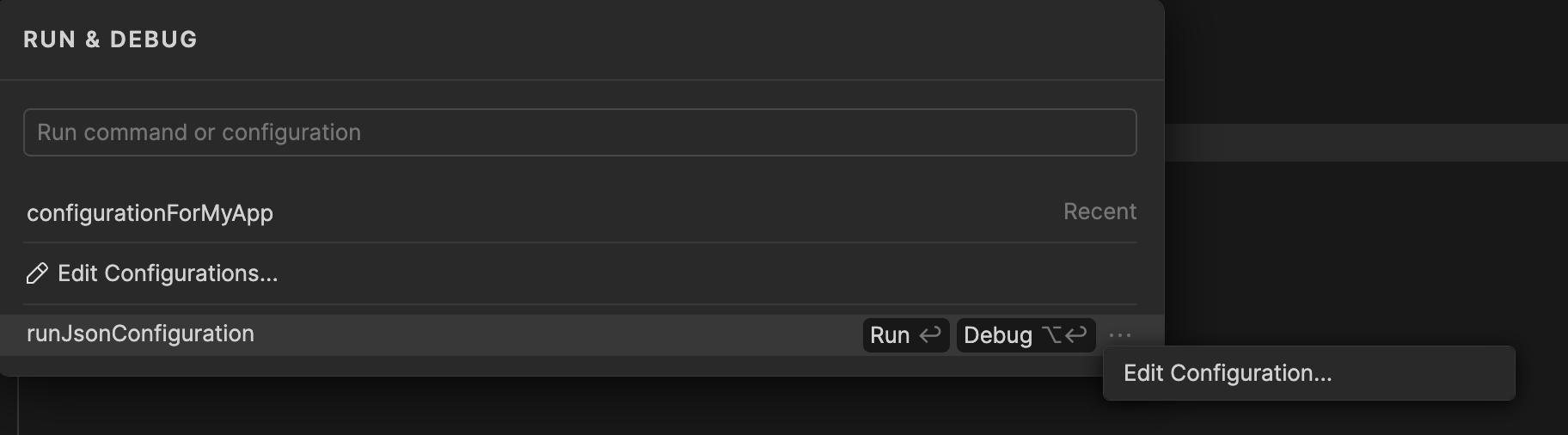 Rust run configurations | JetBrains Fleet Documentation