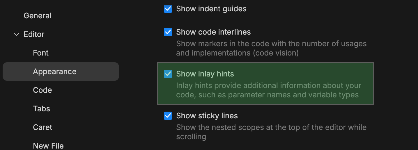 Code reference information | JetBrains Fleet Documentation