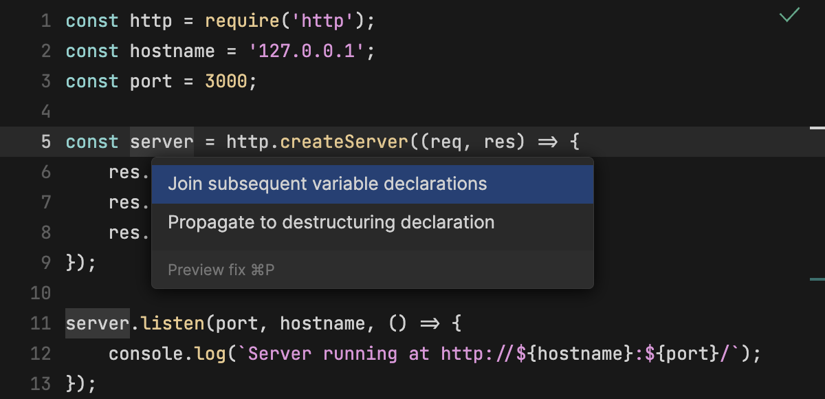 Getting started with JavaScript and TypeScript | JetBrains Fleet ...