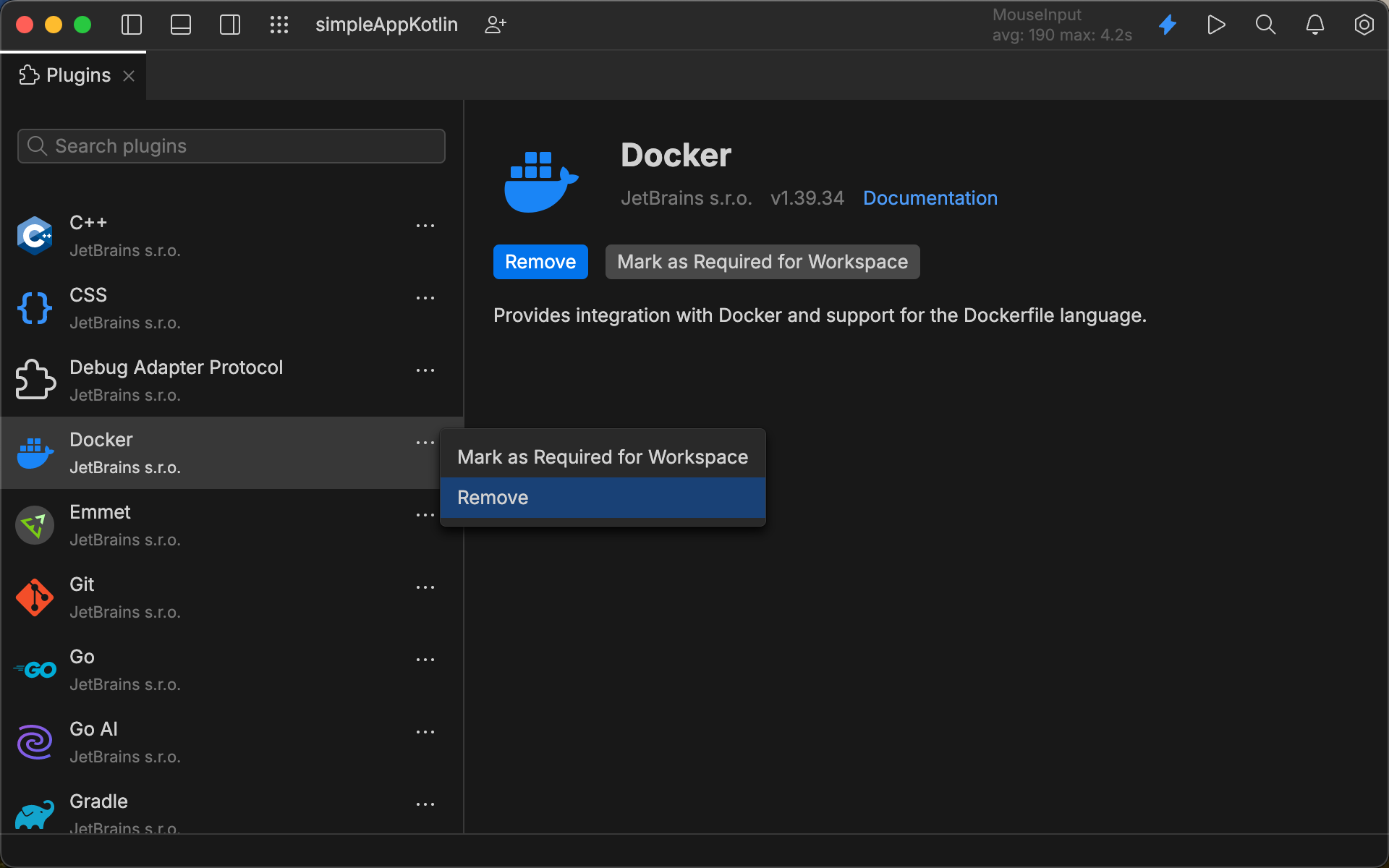 Plugins | JetBrains Fleet Documentation