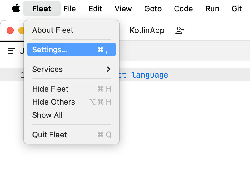 Workspace Jetbrains Fleet Documentation 0786
