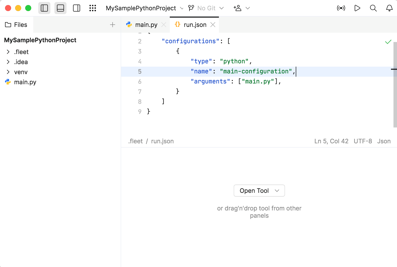 Run Python Code Jetbrains Fleet Documentation 4756