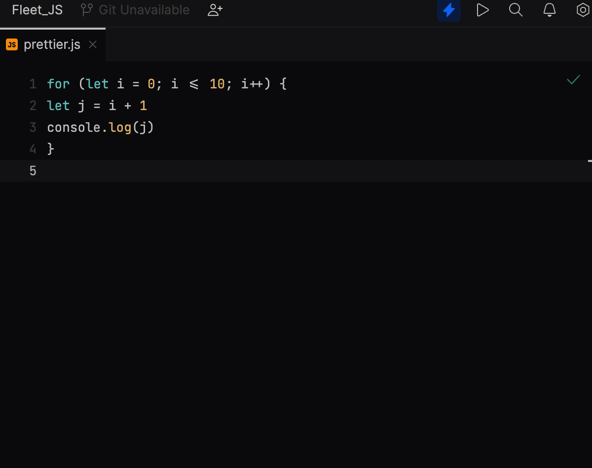 Getting started with JavaScript and TypeScript | JetBrains Fleet Documentation