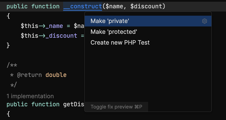 Getting started with PHP | JetBrains Fleet Documentation