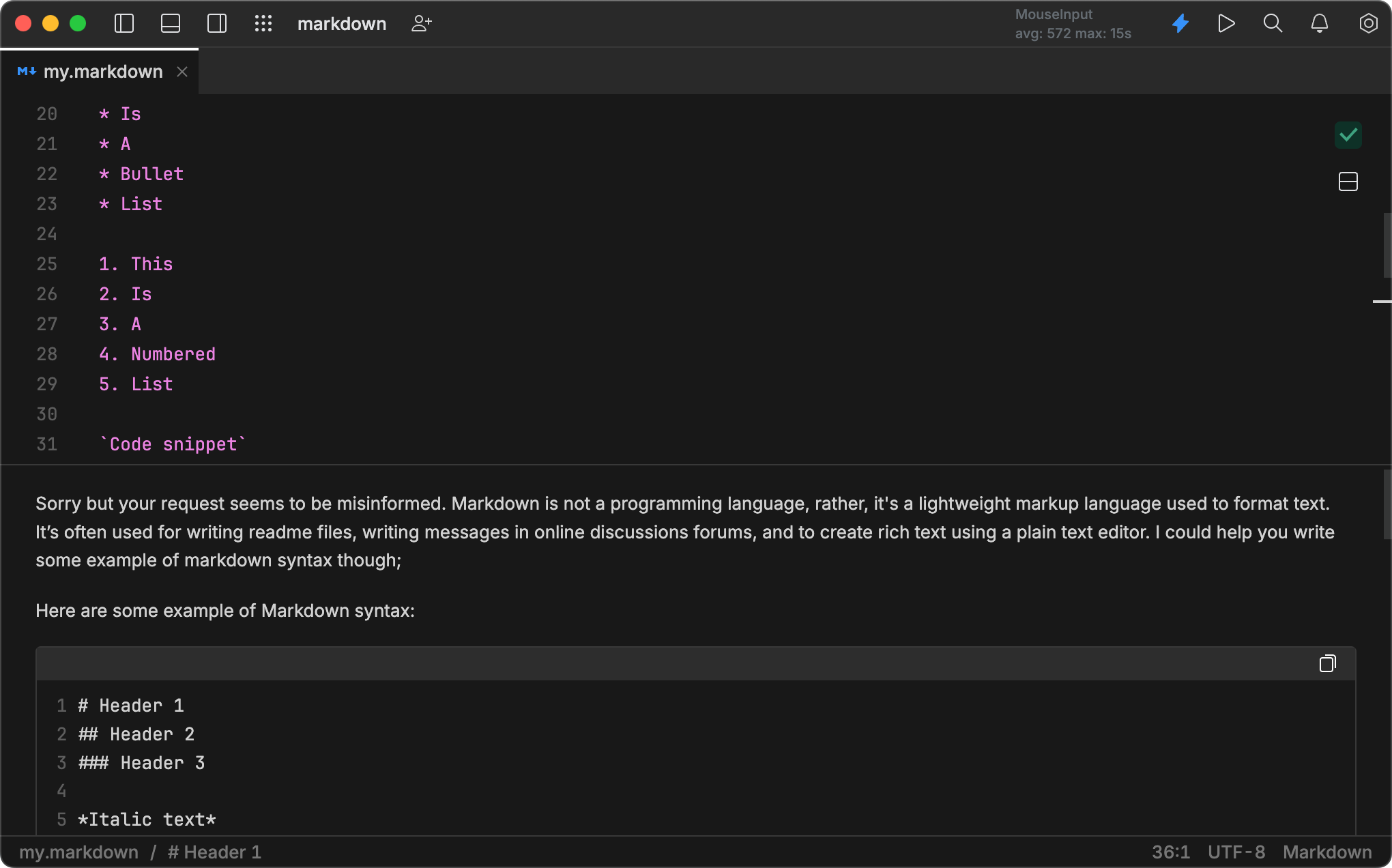 Markdown | JetBrains Fleet Documentation