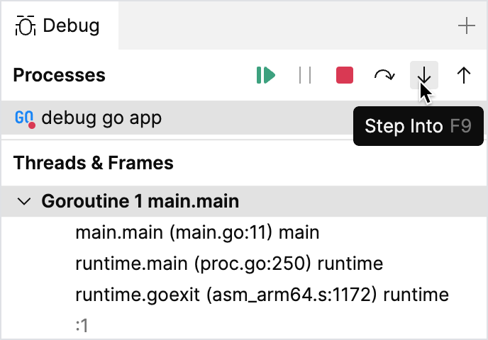 Debugging quickstart | JetBrains Fleet Documentation