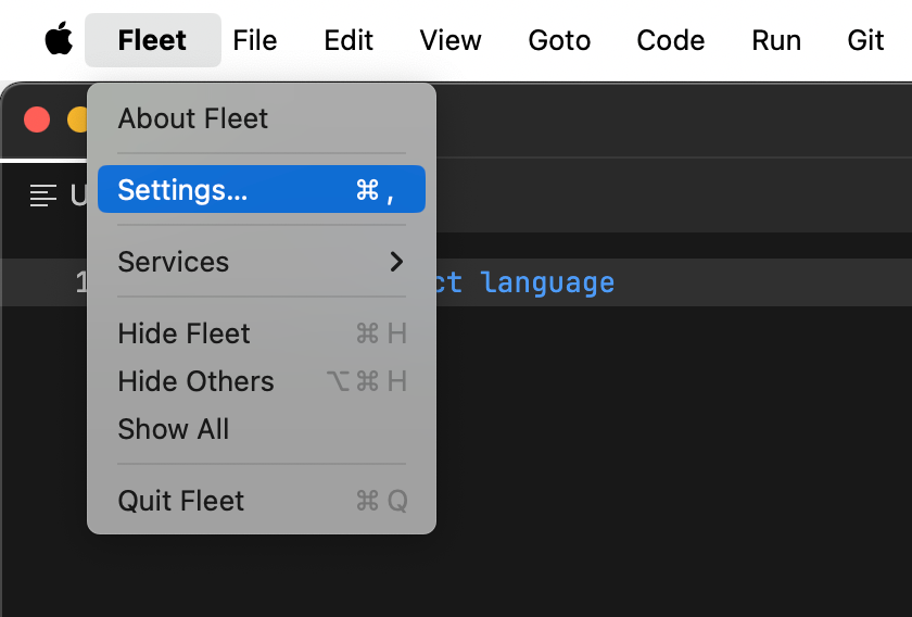 Terminal | JetBrains Fleet Documentation