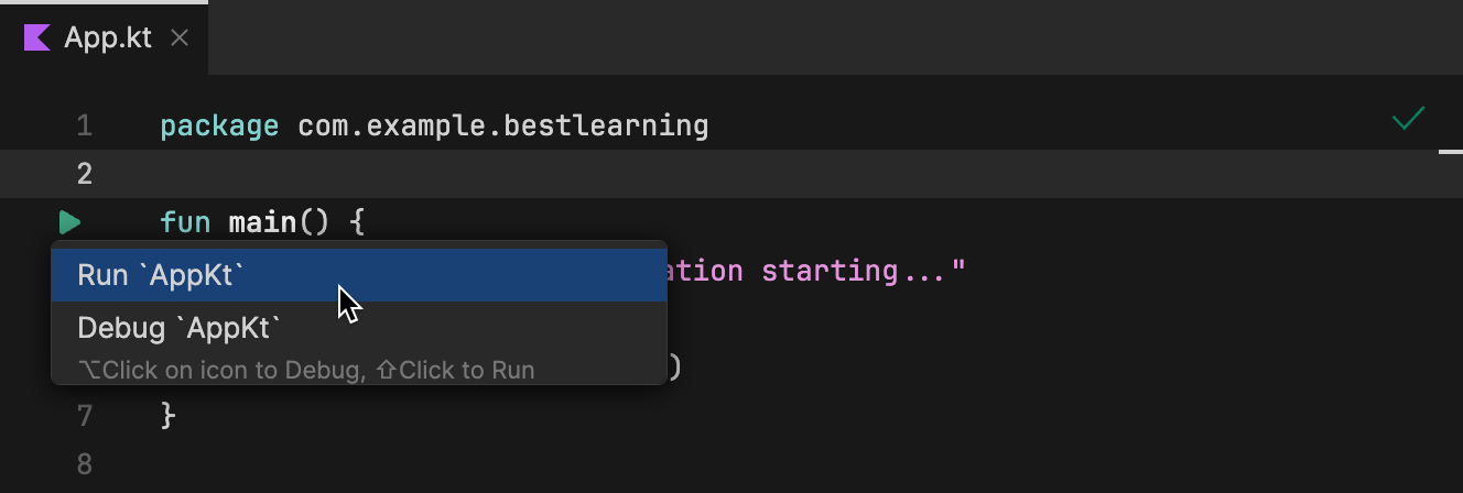Run Kotlin code | JetBrains Fleet Documentation