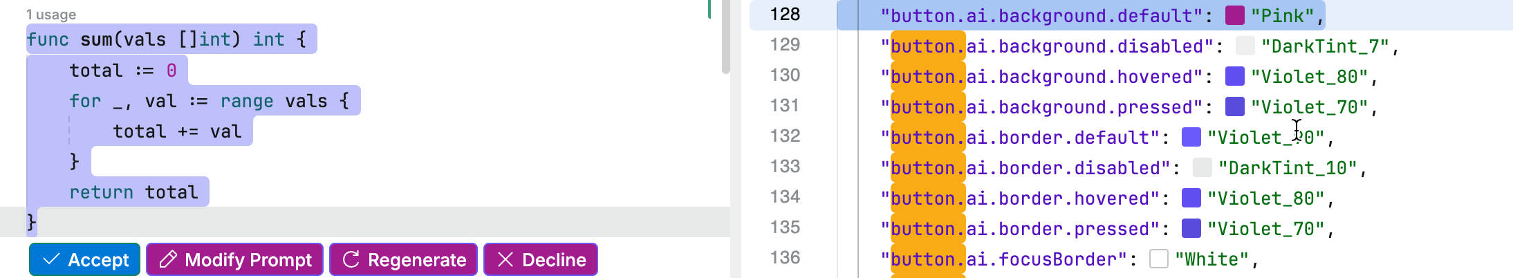 Theme Plugin Json Keys Reference Jetbrains Fleet Documentation