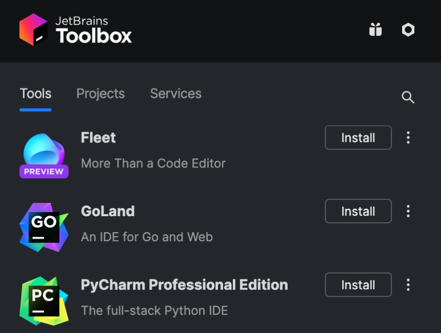 Getting started | JetBrains Fleet Documentation