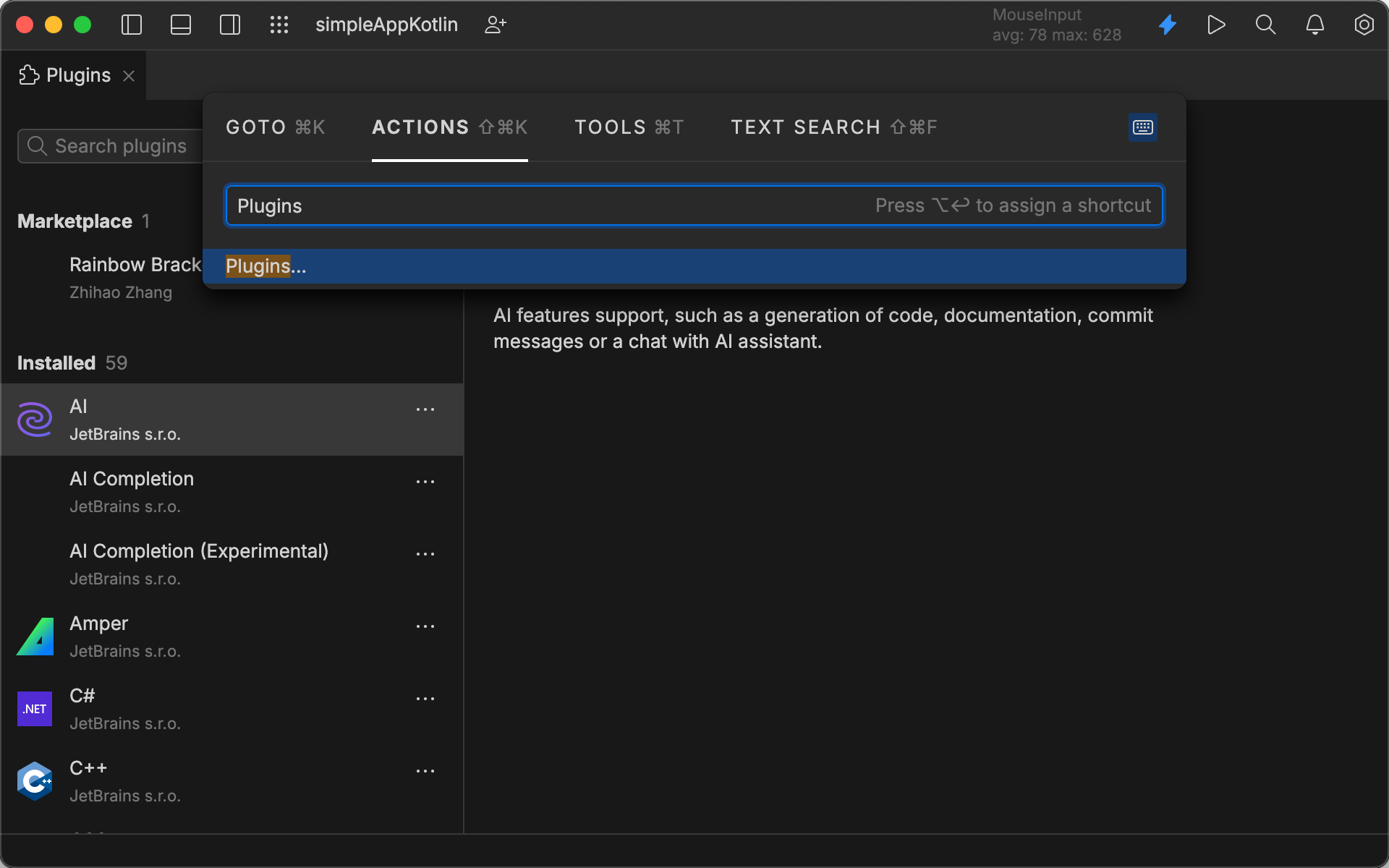 Plugins | JetBrains Fleet Documentation
