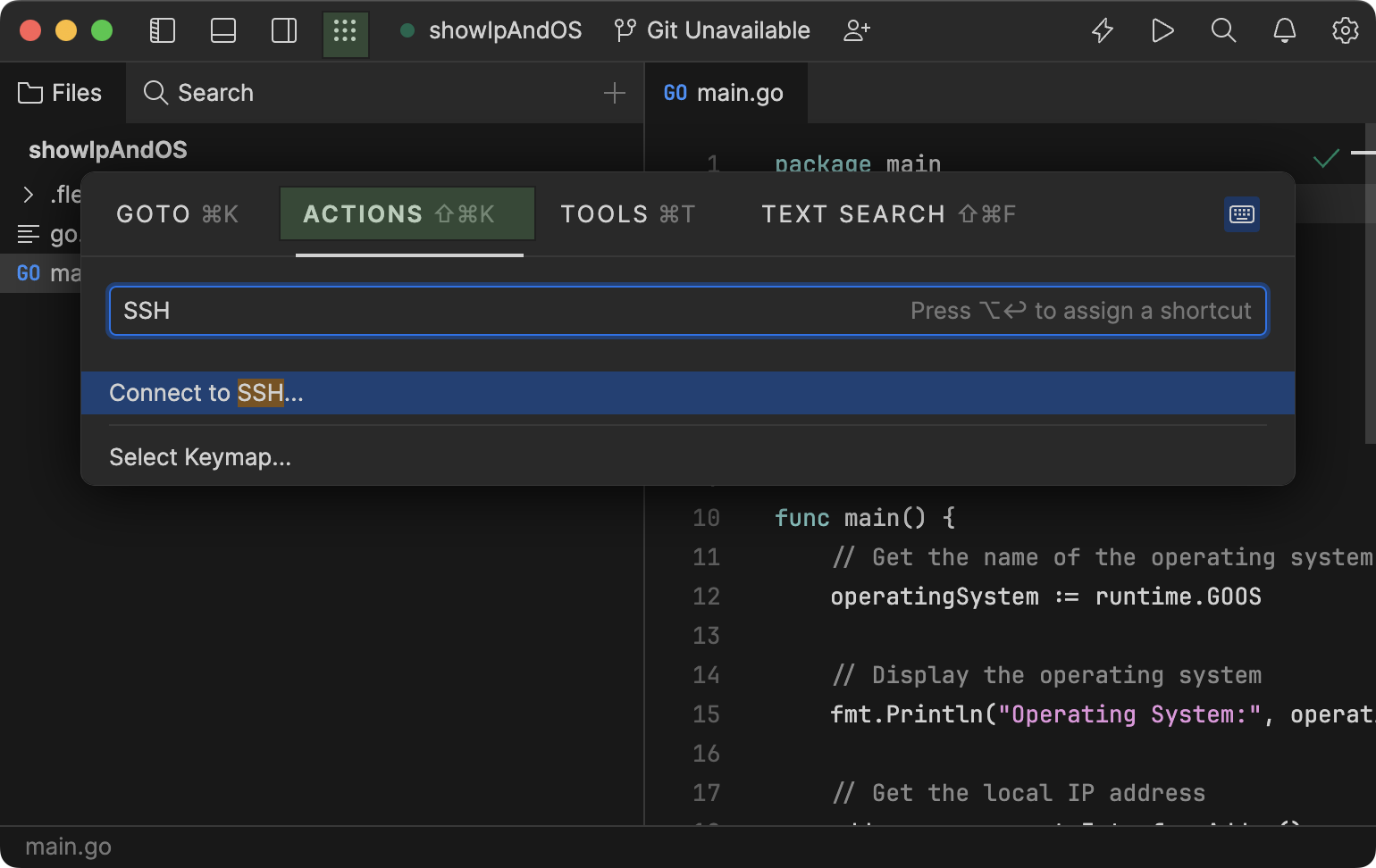 Connect to a workspace | JetBrains Fleet Documentation