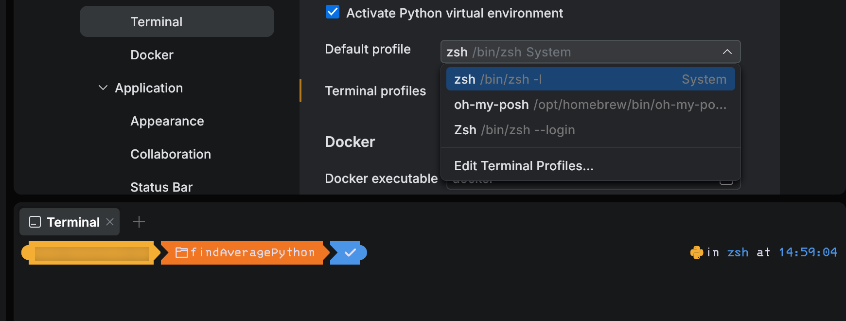 Terminal | JetBrains Fleet Documentation
