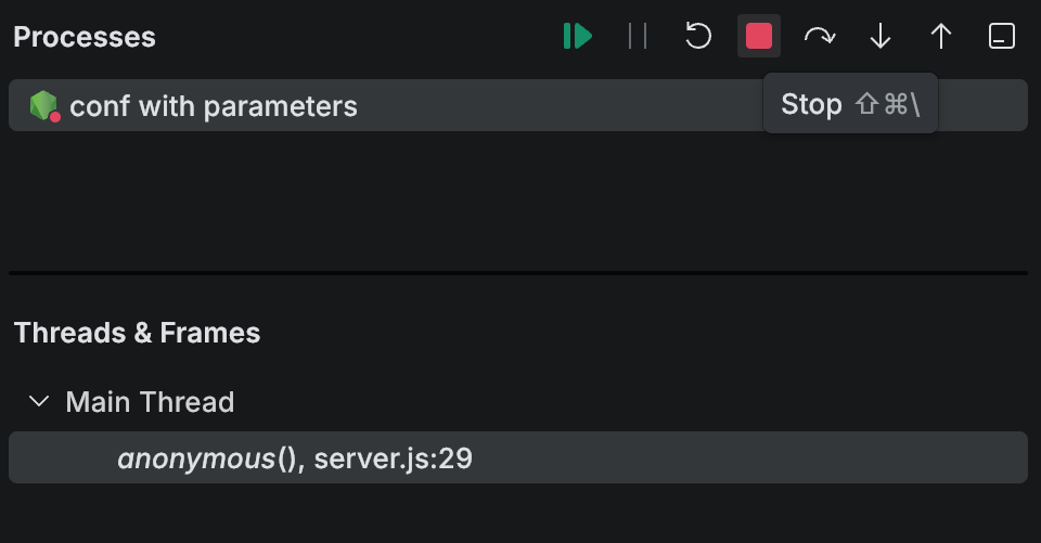 Debug Node.js application | JetBrains Fleet Documentation