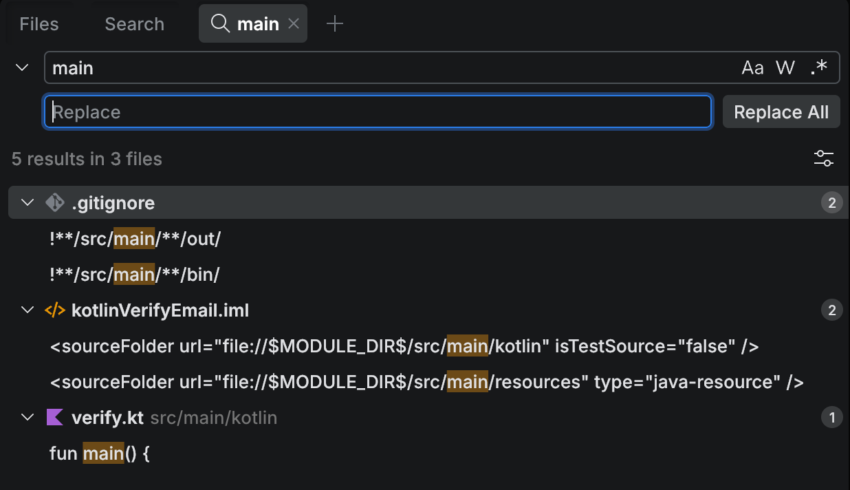 Search and navigate | JetBrains Fleet Documentation