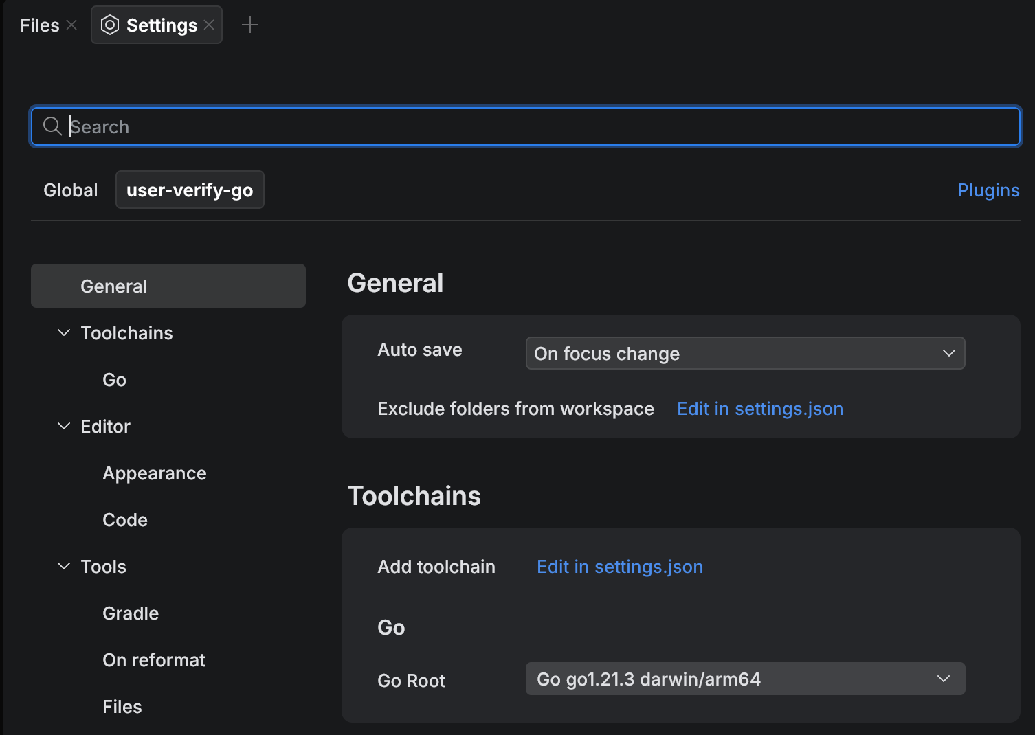 Workspace | JetBrains Fleet Documentation