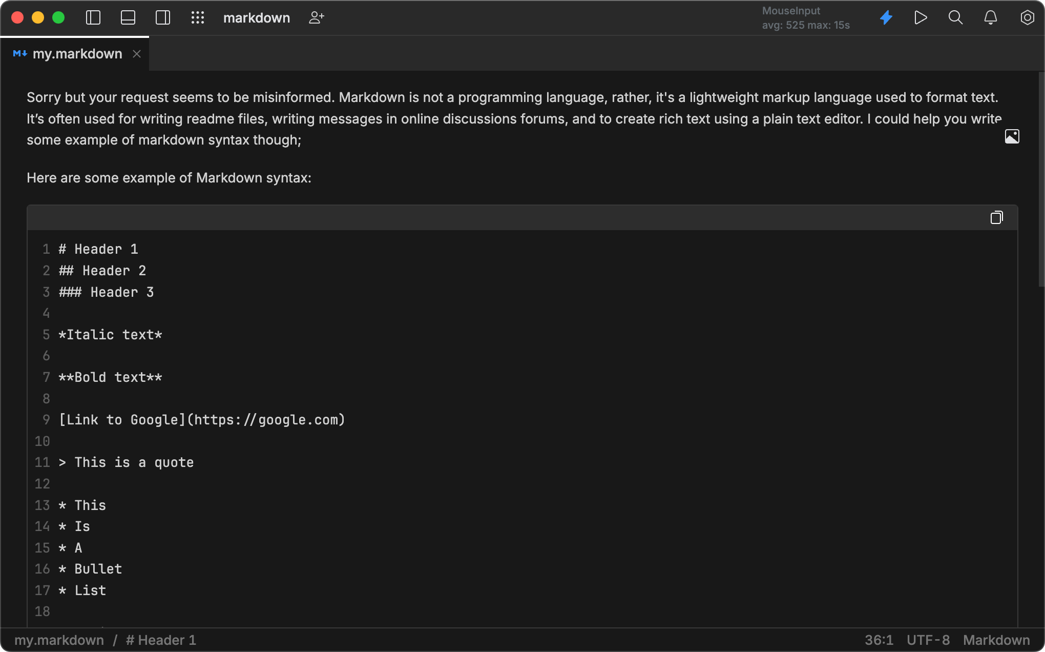 Markdown | JetBrains Fleet Documentation