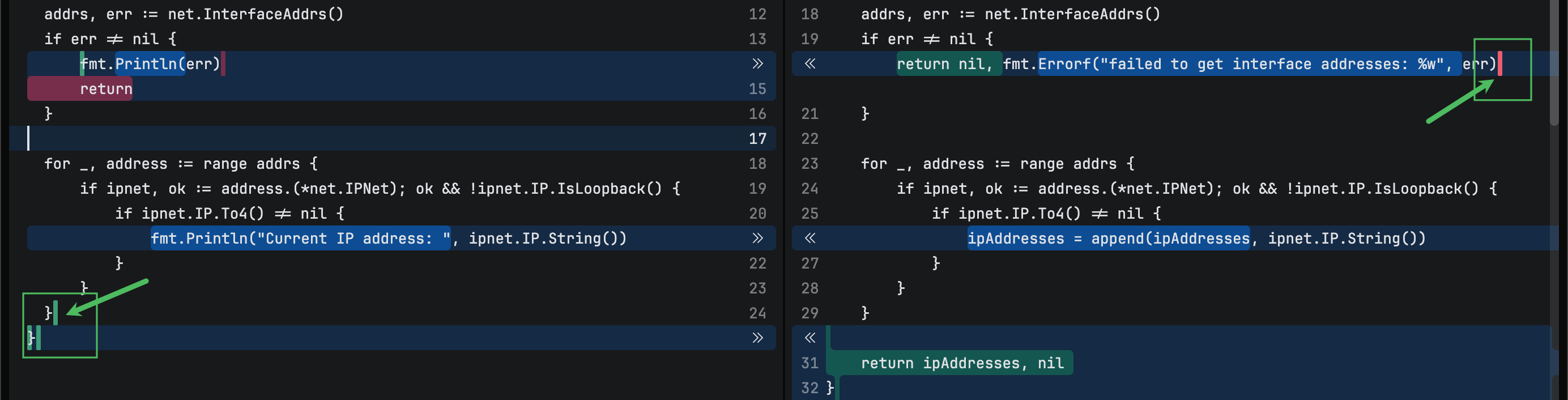 Compare files and text sources | JetBrains Fleet Documentation