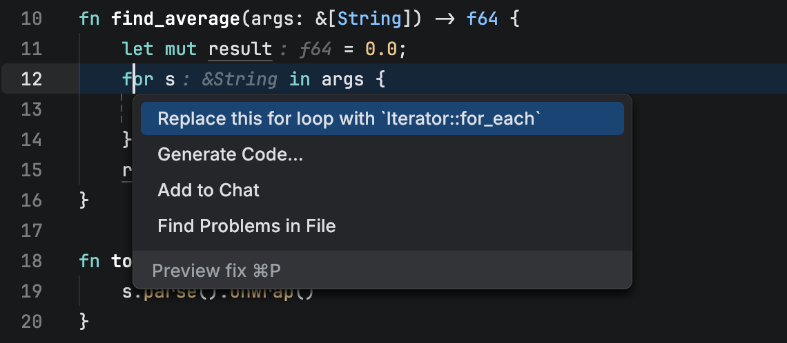 Coding assistance in Rust | JetBrains Fleet Documentation