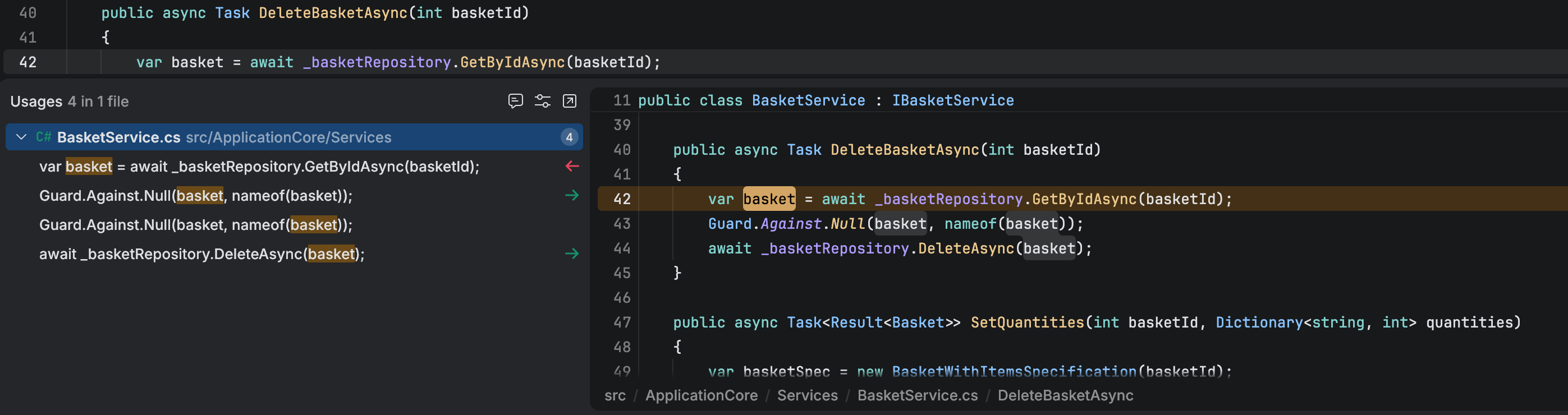 Getting started with C# | JetBrains Fleet Documentation