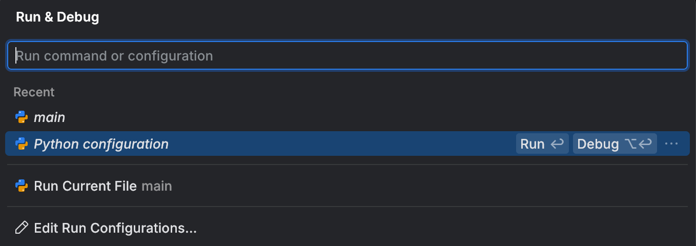 Debug Python Code Jetbrains Fleet Documentation 2564