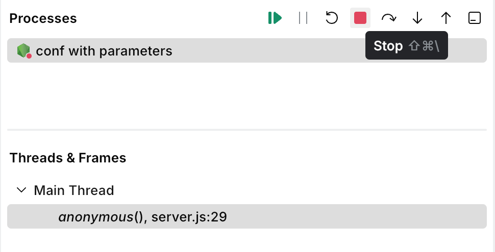 Debug Node.js application | JetBrains Fleet Documentation