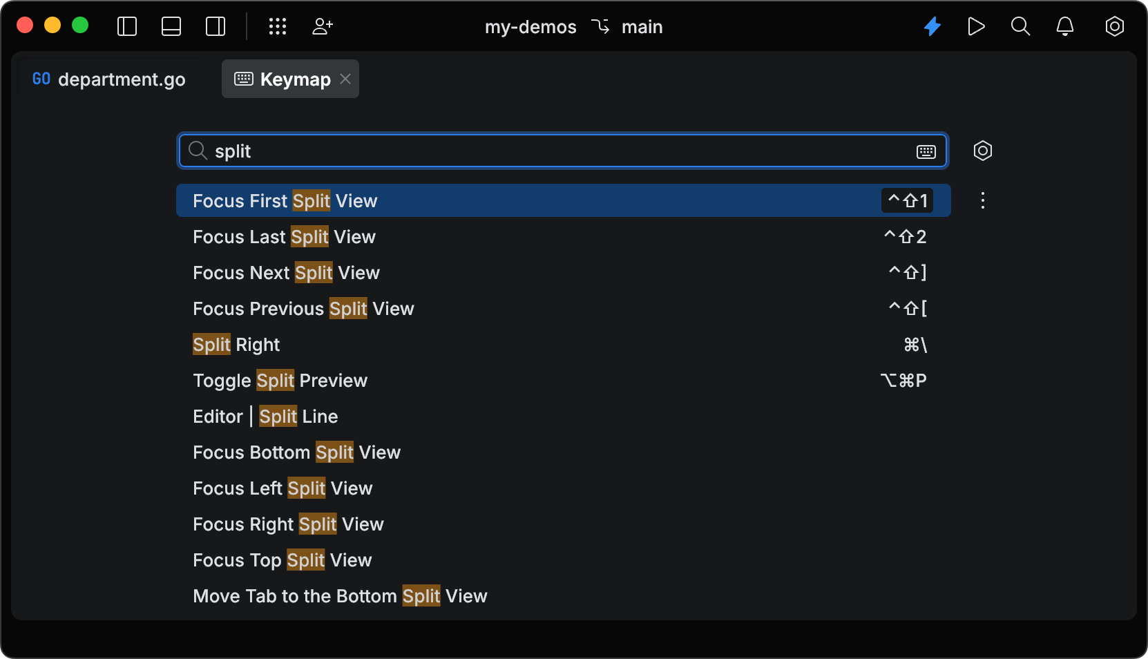 Editor | JetBrains Fleet Documentation